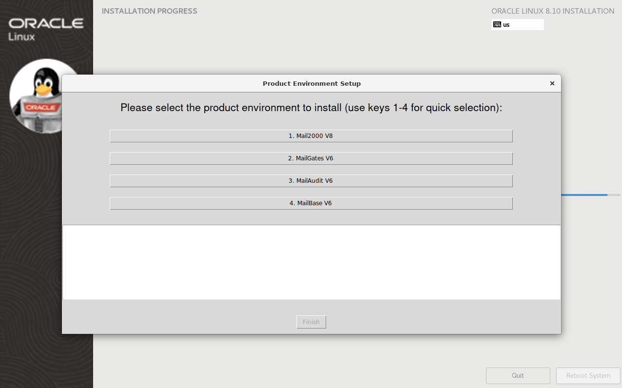 Production DVD Oracle 8.10 安裝流程 – Openfind