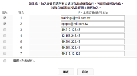 How to add a sender to the block list? – Openfind EN