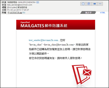 Integrate MailGates' on-demand encryption feature for ZIP and PDF files ...