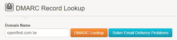 DMARC 設定文件 – Openfind