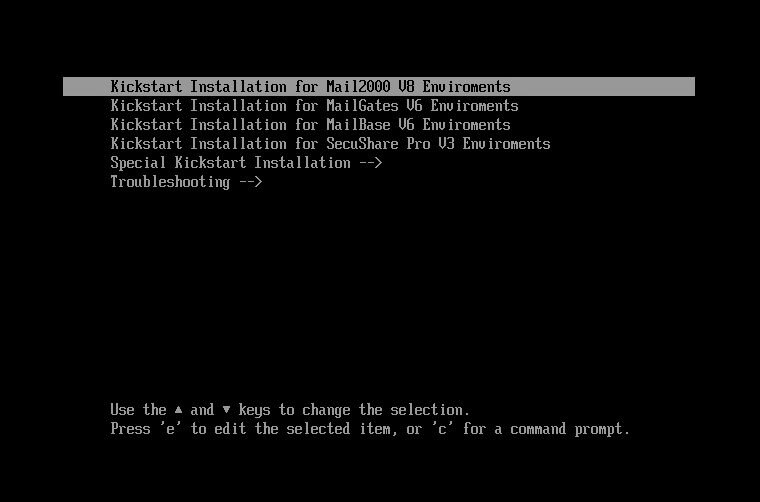 Production DVD Oracle 8.7 以上安裝流程 – Openfind
